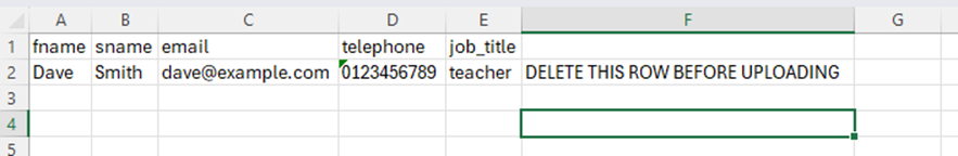 How To Bulk Upload Users